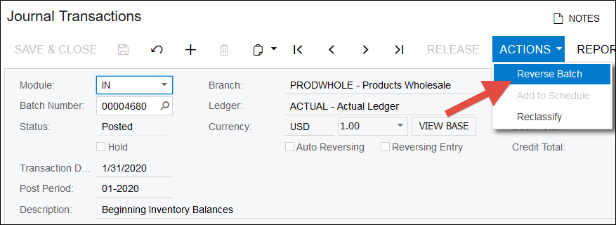 Importing Beginning Inventory Balances – Everything Else – Acumatica User Group Forums