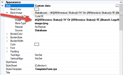 Adding Background Image Using Database Source • Acumatica Report Designer • Acumatica User Group 2074