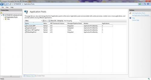 Acumatica Not Working-No Application Pool • Everything Else • Acumatica User Group Forums
