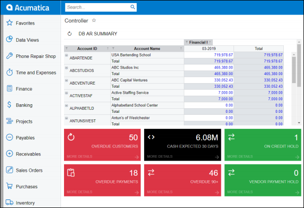 Pivot Tables On Acumatica Dashboards • Acumatica Generic Inquiries And Pivot Tables • Acumatica