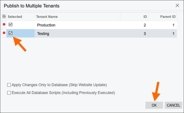 Publishing an Acumatica Customization Project