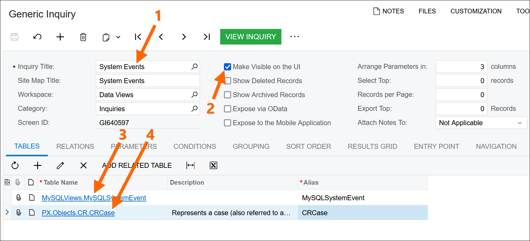acuCONNECT 2023 - Acumatica SQL View Examples with Generic Inquiries
